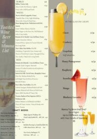 Menu – Toasted